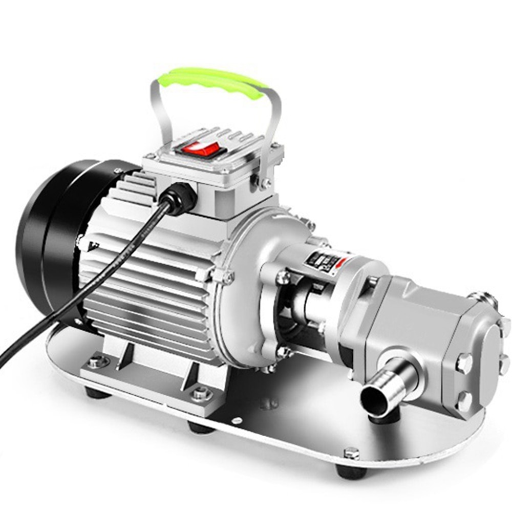 Power 220V/380V WCB Protable Gear Oil Pump with Motor WCB-75P WCB-100P ...