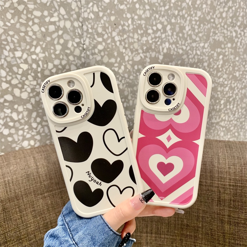 เคสโทรศัพท์มือถือแบบนิ่ม ลายหัวใจ NN341T สําหรับ Huawei P30 PRO P20 ...