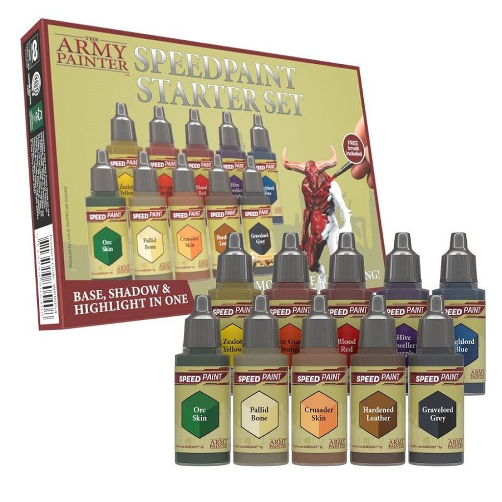 [Paint] Army Painter: Speedpaint Starter Set | Shopee Thailand