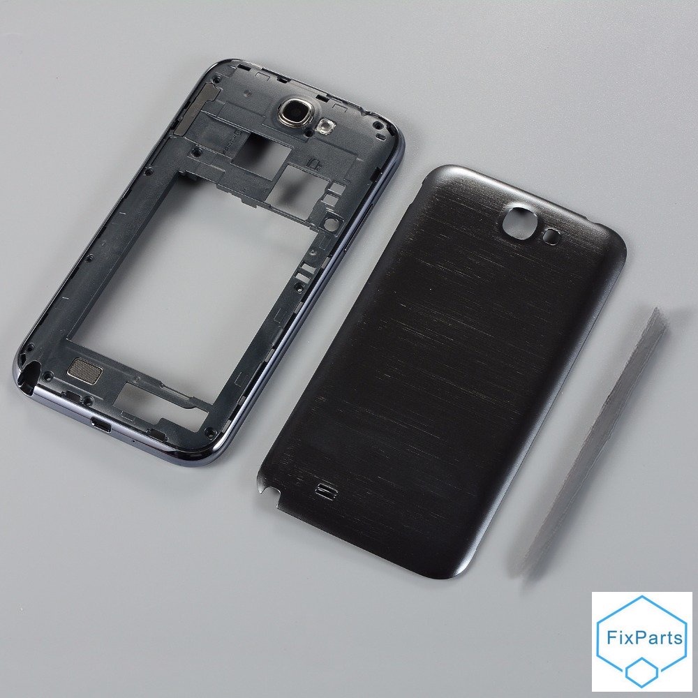 กรณีสําหรับ Samsung หมายเหตุ 2 GT-N7100 N7100 กรอบกลางแผงแบตเตอรี่ ...