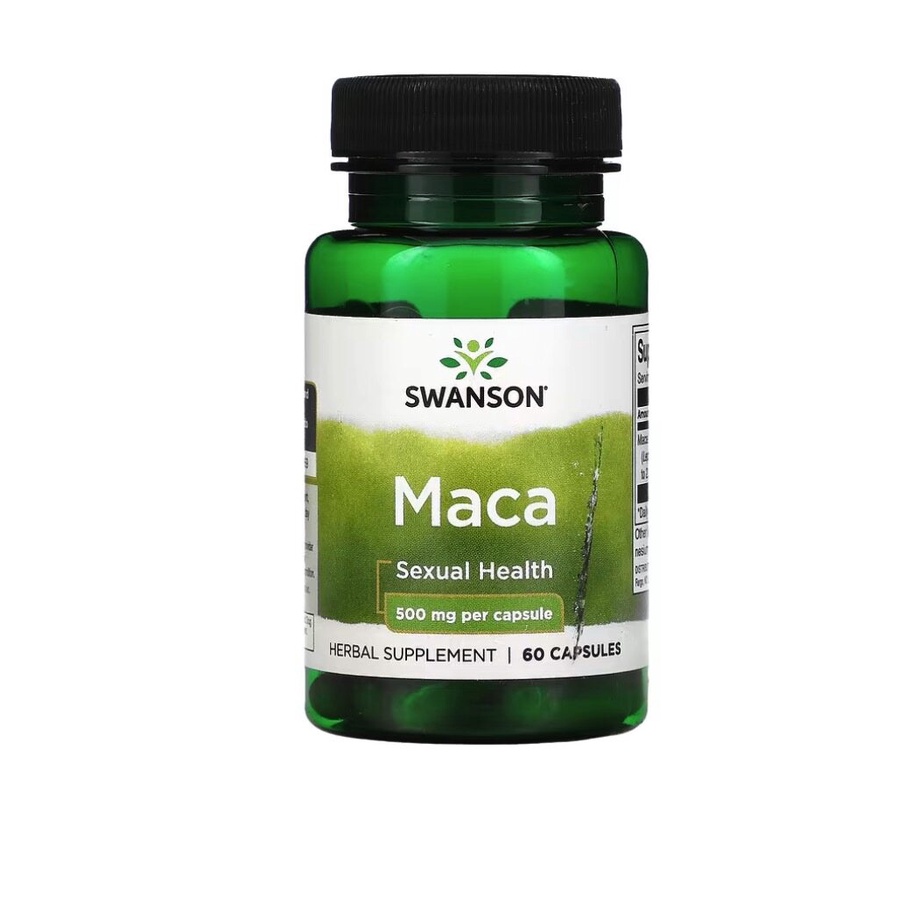[ มาคา ] Swanson, Maca (500 mg) x 60 แคปซูล | Shopee Thailand