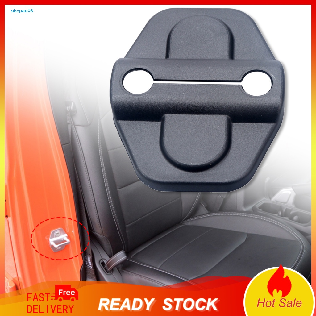Setn ฝาครอบล็อคประตูรถยนต์ ABS กันสนิม ติดตั้งง่าย สําหรับ Jeep Wrangler JL JLU 2018-2019 6 ชิ้น ...