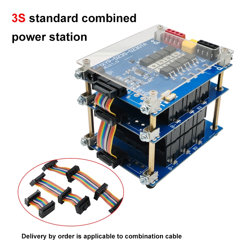 กล่องแบตเตอรี่ 12V 3S 18650 พร้อมแบตเตอรี่ 3S 30A BMS 3S1P 3S2P DIY ...