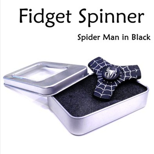 สปินเนอร์สไปเดอร์แมน Fidget Spinner Hero Spider Man in Black 3 แฉก ...