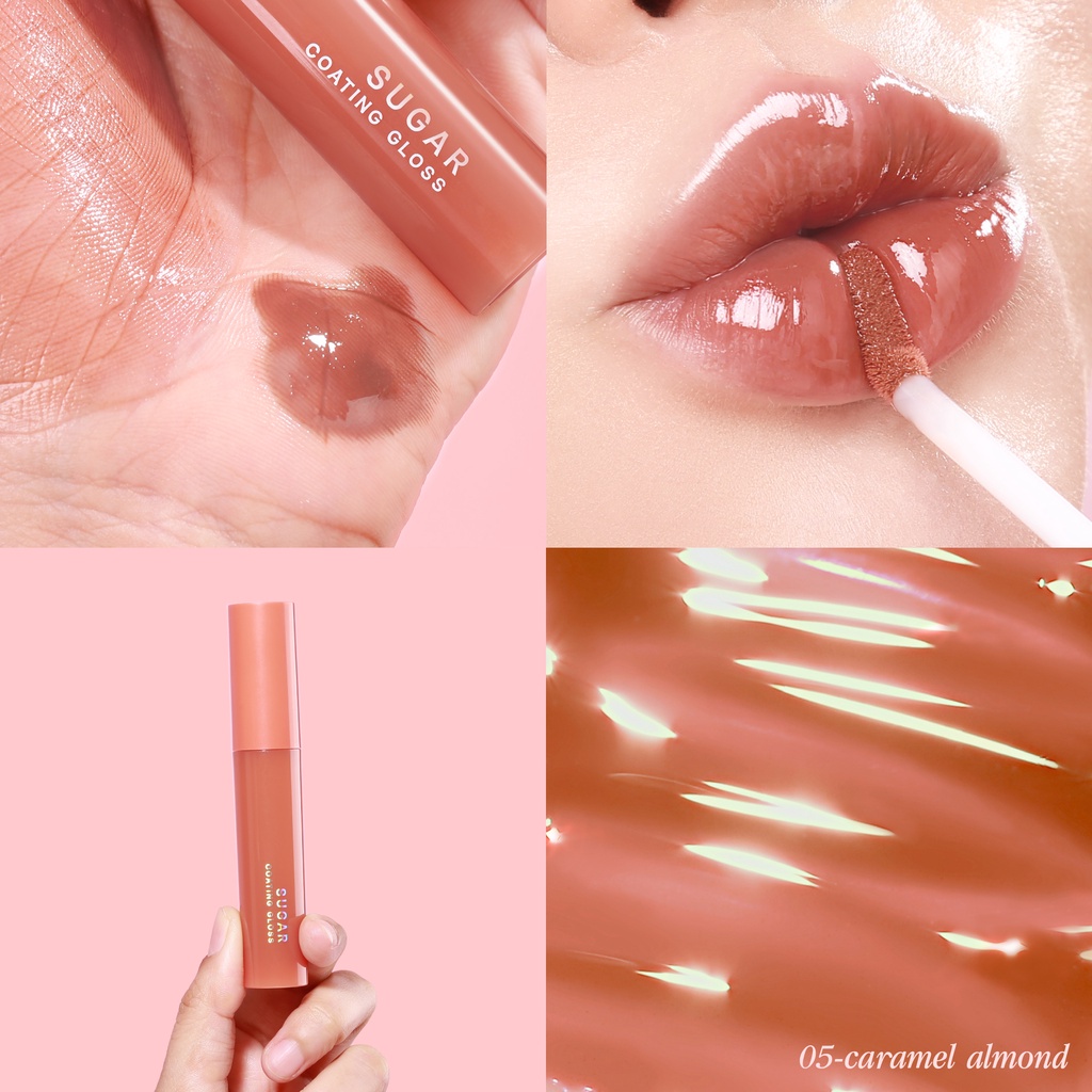 ♦️ของแท้·ส่งด่วน·ถูก♦️Mei Linda Sugar Coating Gloss Lip #MC2072 ...