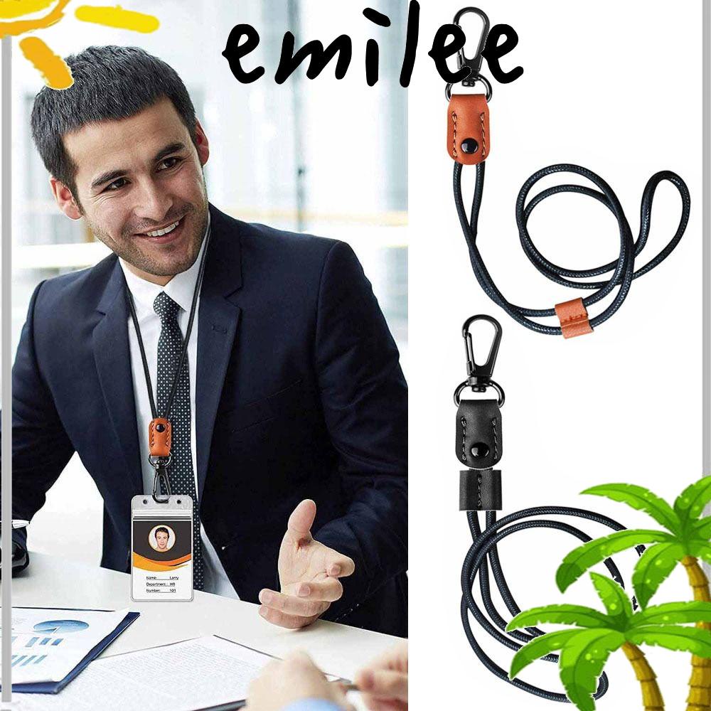 Emilee พวงกุญแจหนังถัก 1 ชิ้น พร้อมตะขอโลหะ สายคล้องคอ ปรับได้ | Shopee ...