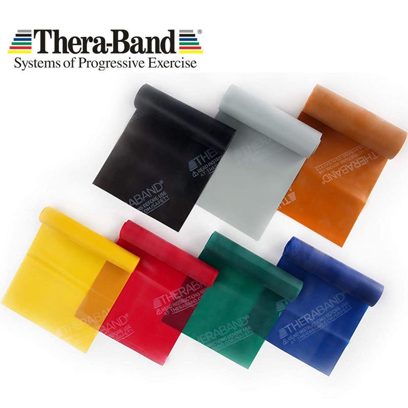 วงต้านทาน American Thera-band Thera-band พร้อมยางยืดยาง วงยืดโยคะ การ ...