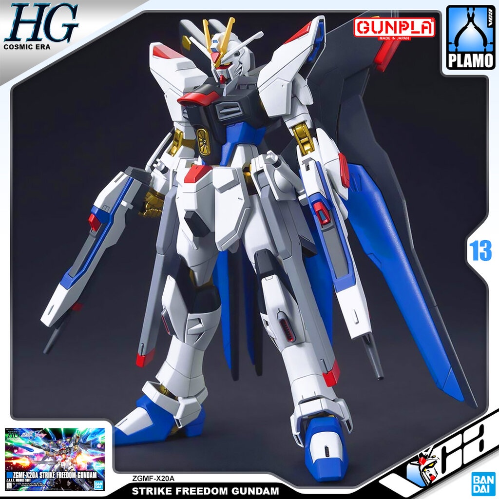 VCA ⭐️ BANDAI GUNPLA HIGH GRADE COSMIC ERA HGCE HG STRIKE FREEDOM GUNDAM REVIVE ประกอบ หุ่นยนต์ ...