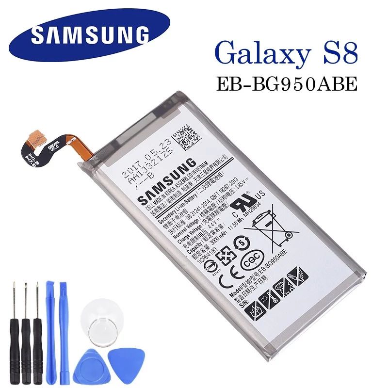 แบตเตอรี่เดิม EB-BG950ABE สำหรับ Galaxy S8 SM-G9508 G950F G950A G950T ...
