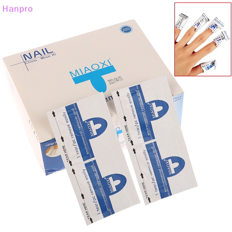 Hanpro> แผ่นเจลล้างเล็บ กําจัดอะซิโตน ยูวี แบบใช้แล้วทิ้ง 200 ชิ้น ...