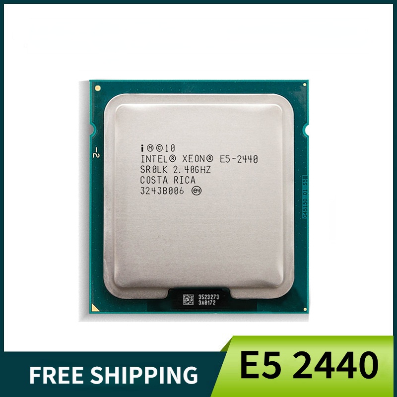 โปรเซสเซอร์เวอร์ CPU Intel Xeon E5 2440 SR0LK CPU 2.4GHz 6-Core 15M LGA ...