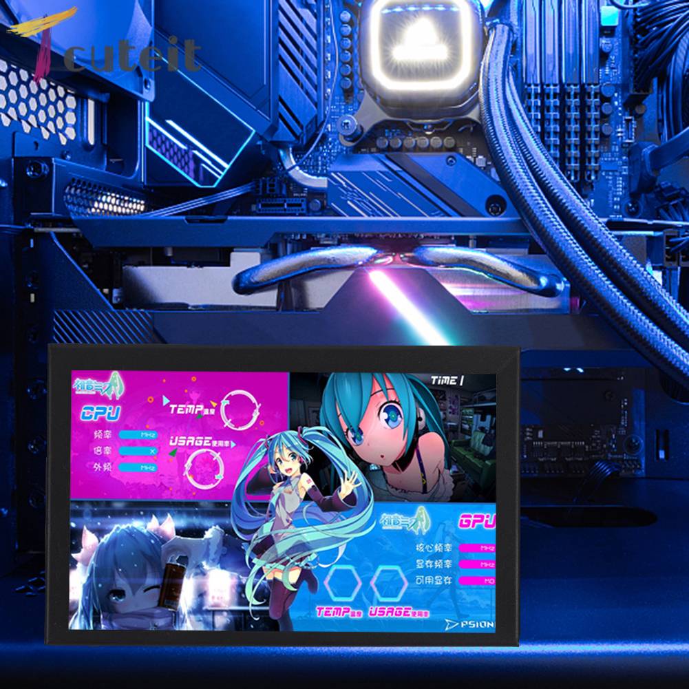 หน้าจอแสดงผล LCD IPS CPU GPU RAM HDD ขนาด 5 นิ้ว สําหรับคอมพิวเตอร์ AIDA64 อย่างอิสระ | Shopee ...