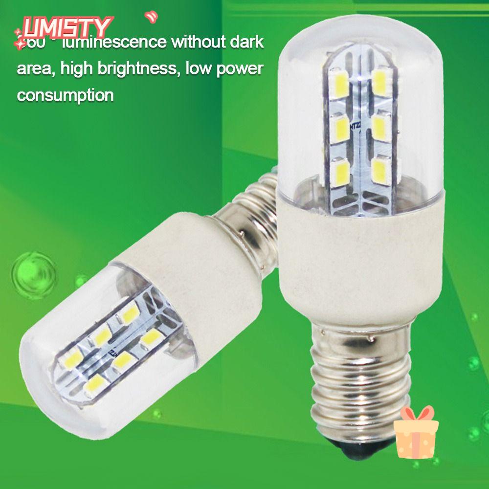 UMISTY หลอดไฟ LED E12 E14 110V 220V สีขาว สําหรับตู้เย็น | Shopee Thailand