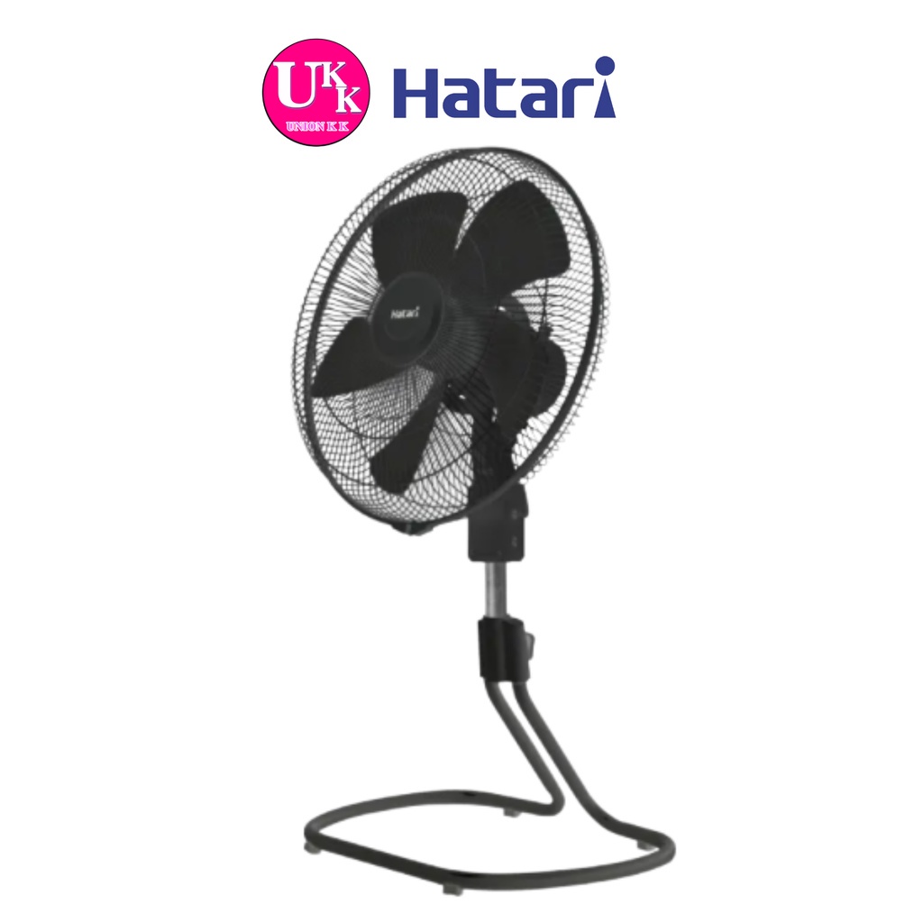 พัดลมพกพา Hatari พัดลมอุตสาหกรรม รุ่น IS22M1 ขนาด 22 นิ้ว สีดำ สีเทา ...