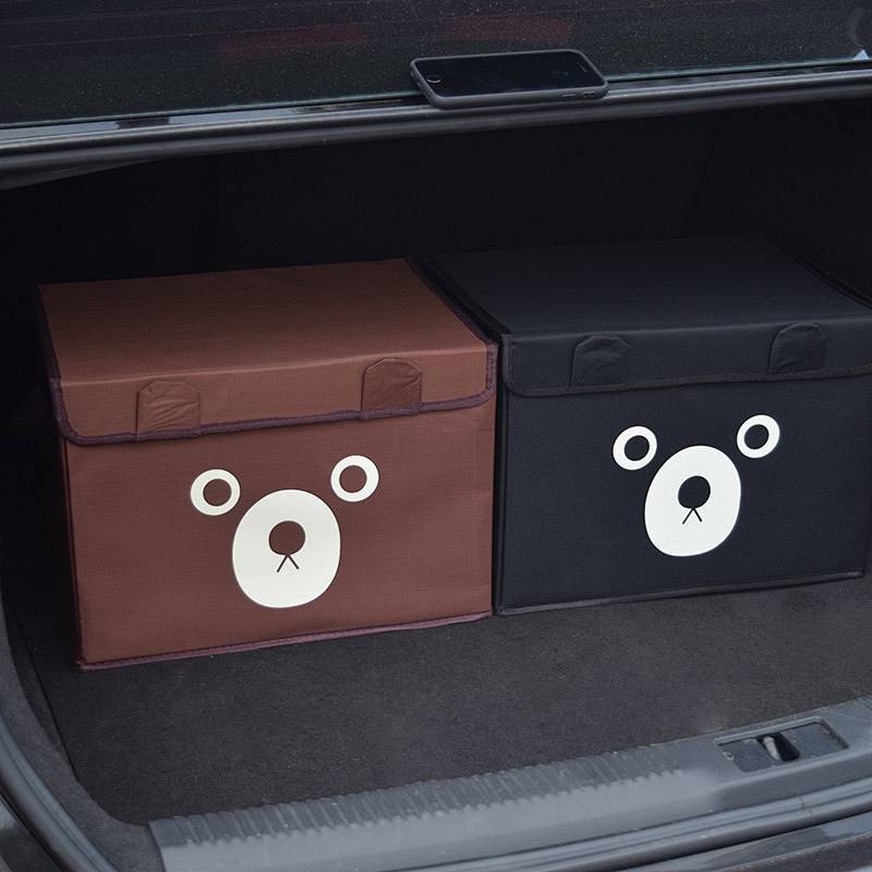 Cartoon Practical Foldable Car Trunk Storage Box Storage Box Car ...