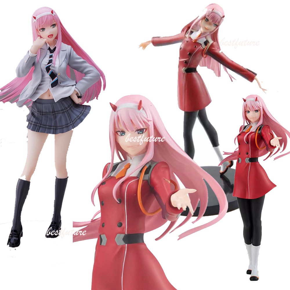 โมเดลฟิกเกอร์ PVC DARLING In The FRANXX Zero Two ของเล่นสําหรับเด็ก ...
