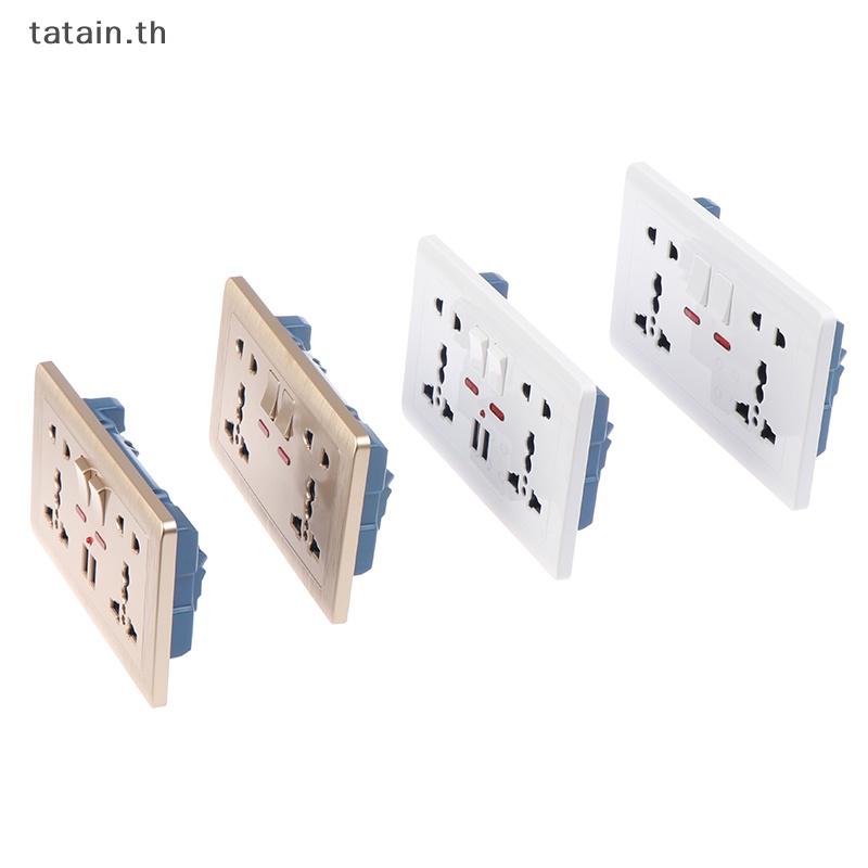 Tatain ซ็อกเก็ตชาร์จ USB 5 รู 2.1A แบบคู่ | Shopee Thailand
