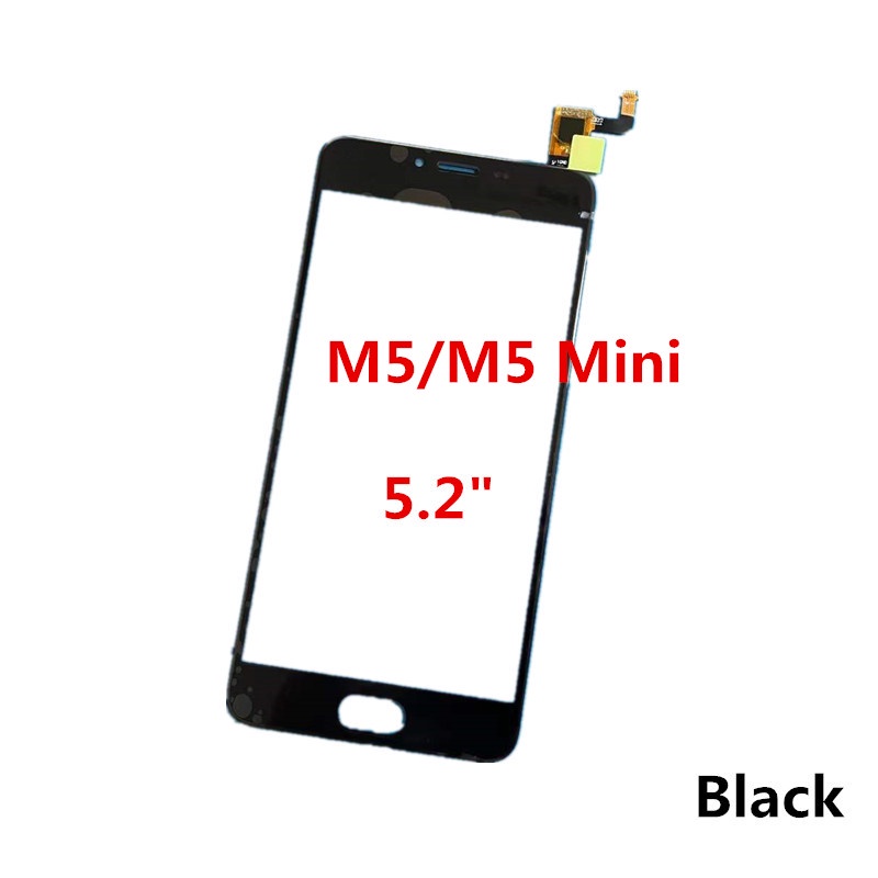 อะไหล่หน้าจอสัมผัสดิจิทัล LCD แบบเปลี่ยน สําหรับ Meizu M5 M5S M6 Note ...