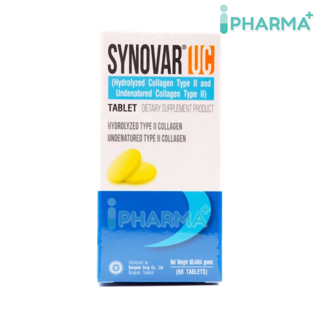 หมดอายุ 09/24 SYNOVAR UC ซินโนวาร์ ยูซี 60 เม็ด [iPha] | Shopee Thailand