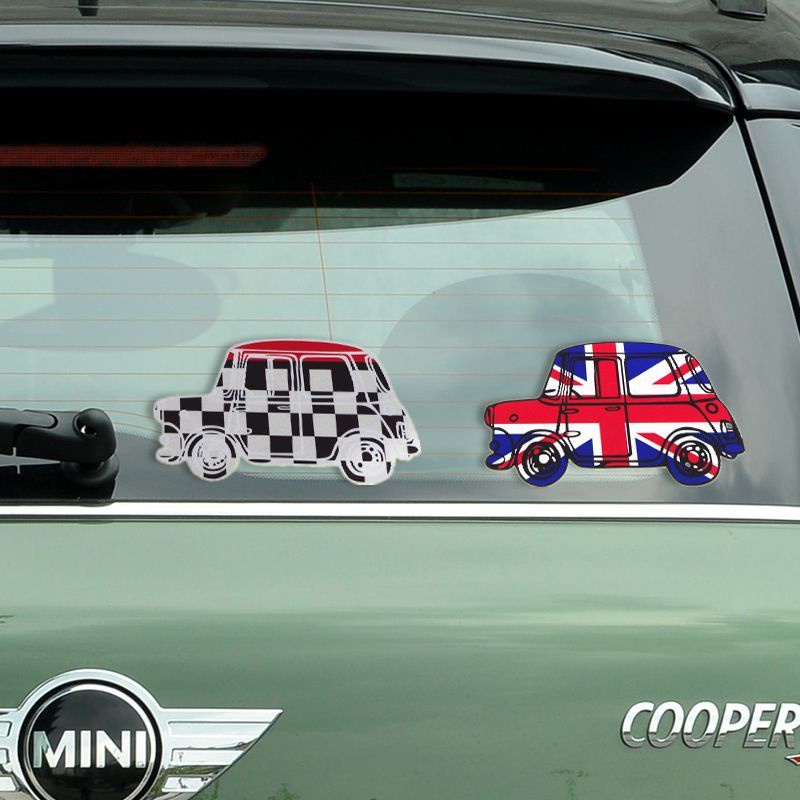MINI COOPER retro sticker COUNTRYMAN CABRIO Paceman JCW CLUBMAN F54 F55 ...