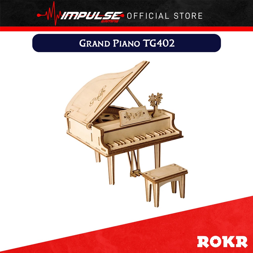 Robotime ROKR Rolife Grand Piano TG402 | Shopee Thailand
