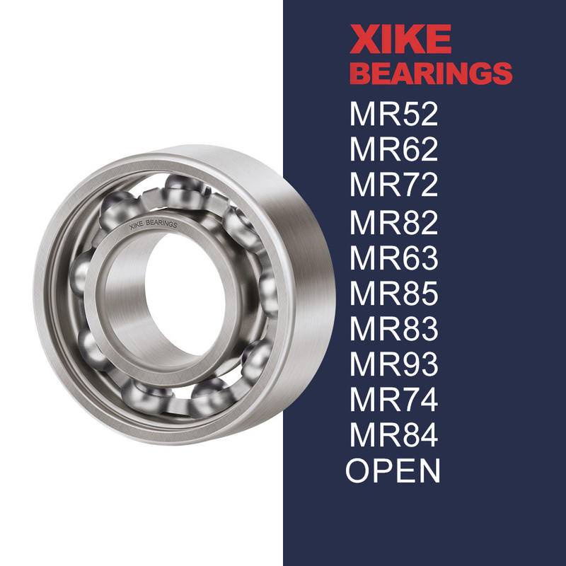 Xike MR52 MR62 MR72 MR82 MR63 MR83 MR74 MR84 MR85 ตลับลูกปืนเม็ดกลมร่องลึกขนาดเล็กเปิด | Shopee ...