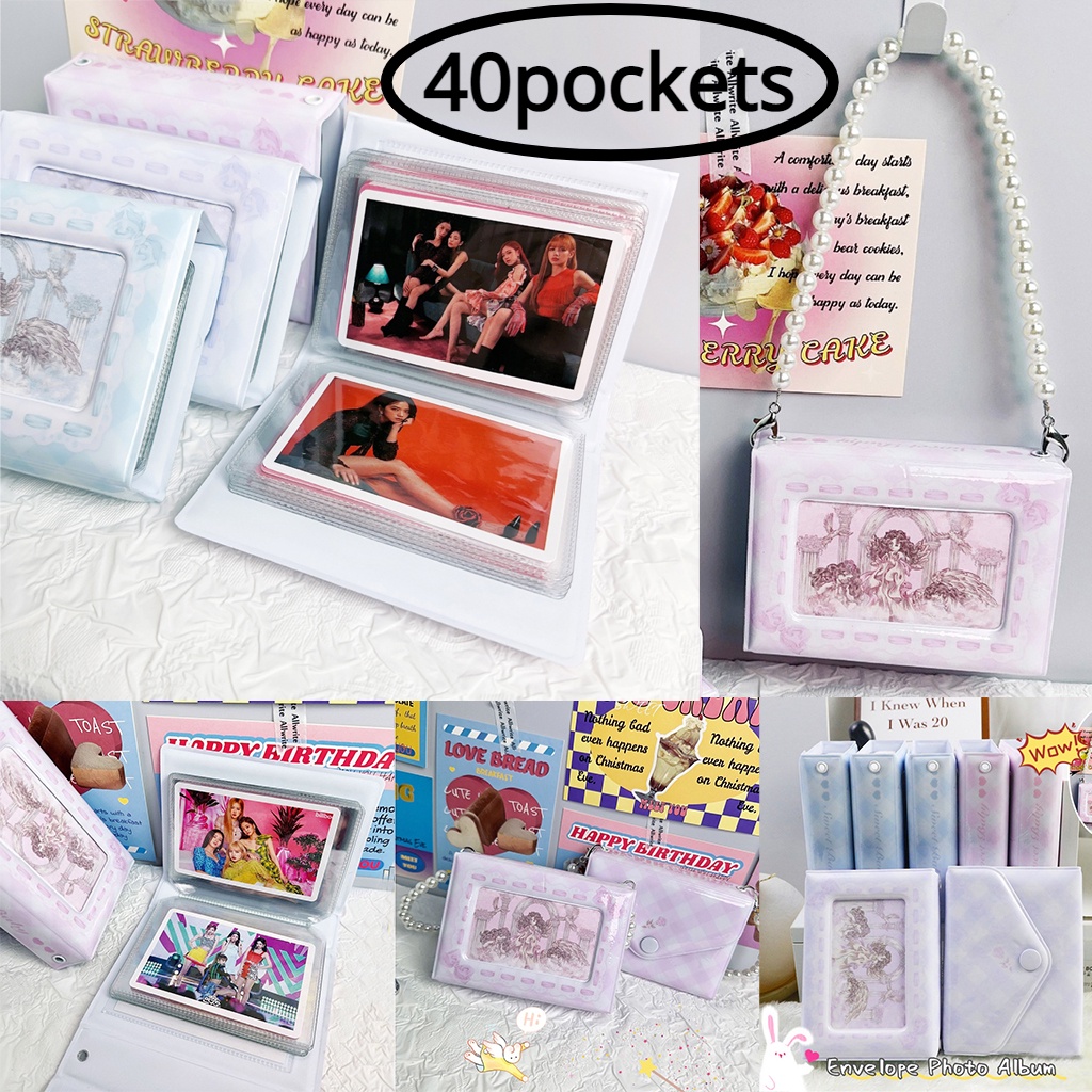 【On Sale】อัลบั้มรูปภาพ PVC ลาย Kpop idol 3 นิ้ว 30 ซม. 40 ช่อง พร้อม ...