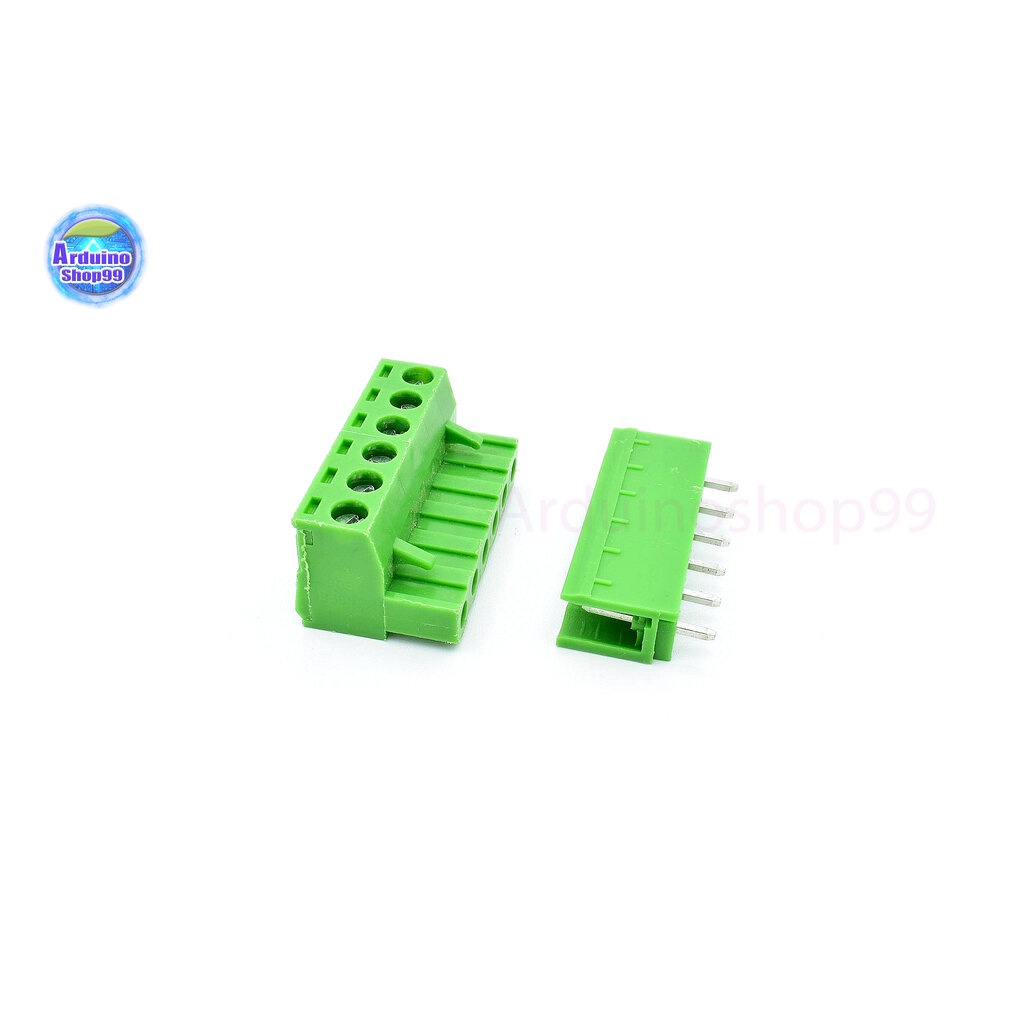 Terminal Block PCB connector 6P / 2EDGK 5.08mm plug-in | Shopee Thailand