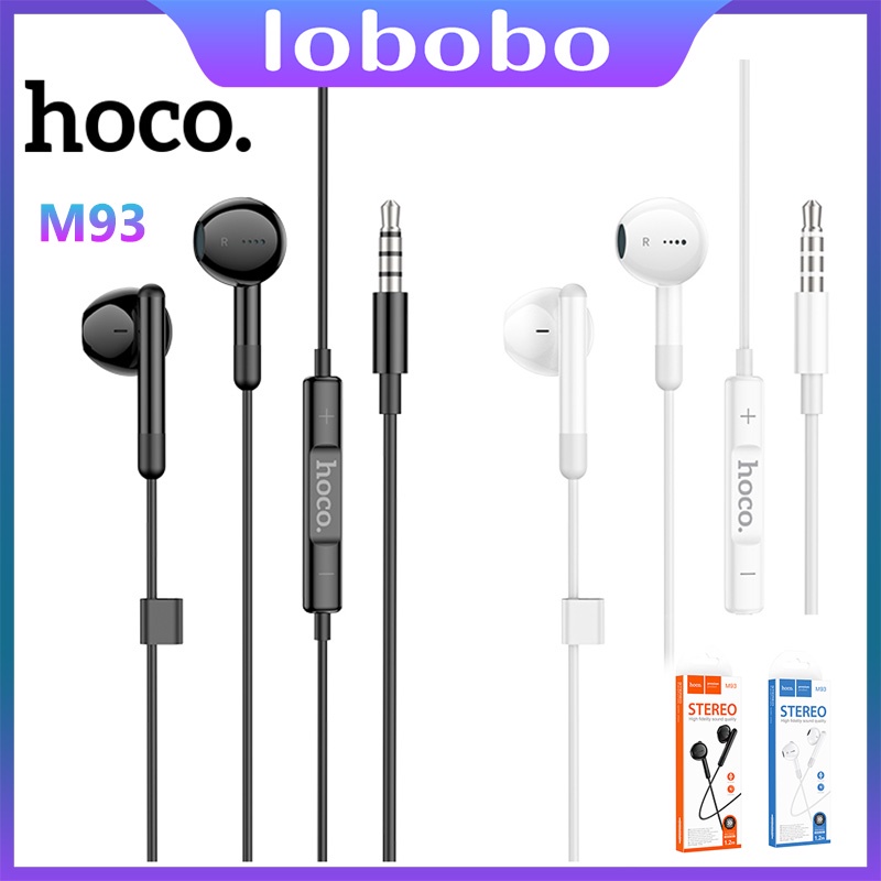 HOCO M93 หูฟังดิจิตอลแบบมีสายพร้อมไมโครโฟน หูฟัง สำหรับ แจ็ค ใหม่ล่าสุด ...