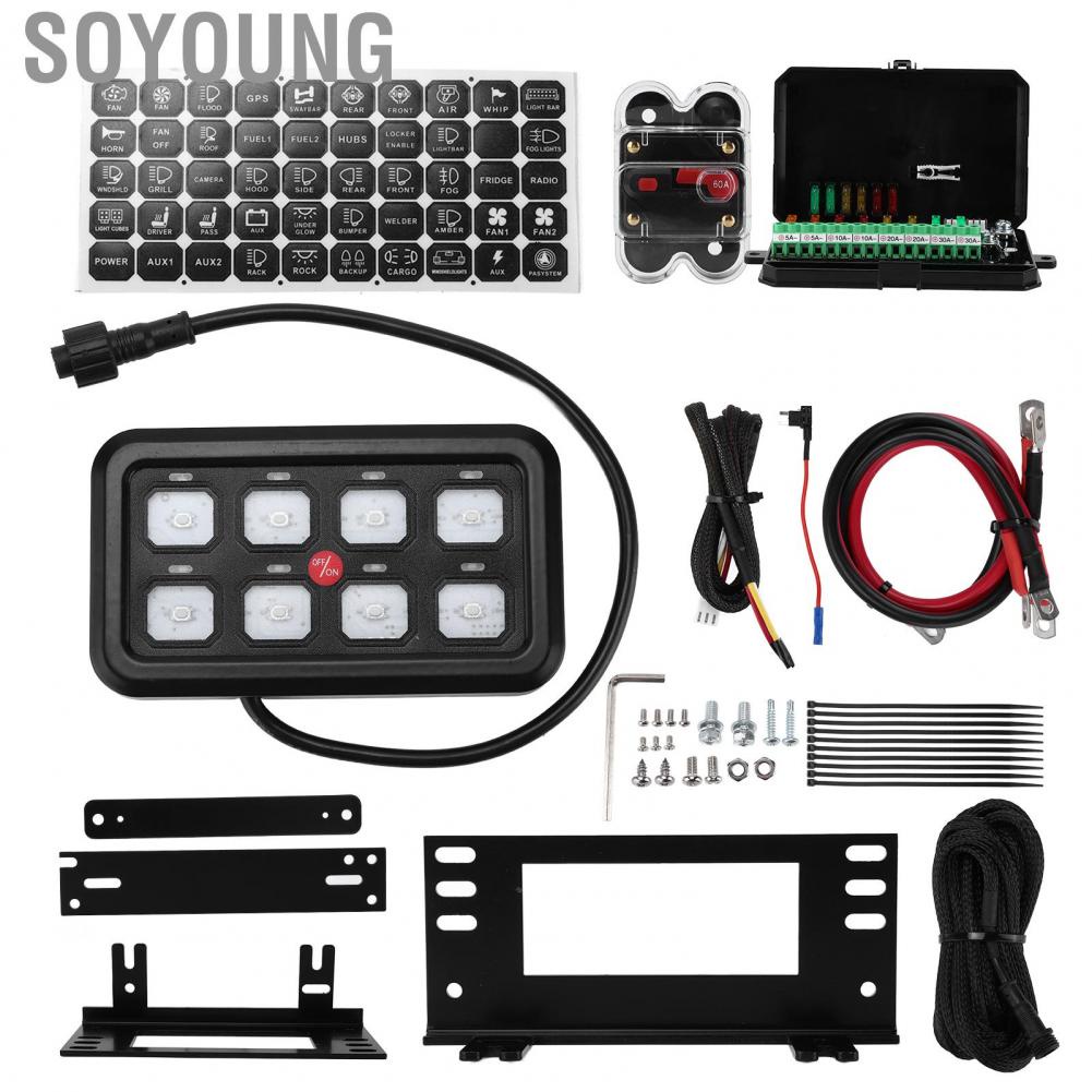 Soyoung Push Button Panel Automatic Dimmable Function Plug and Play 8 ...