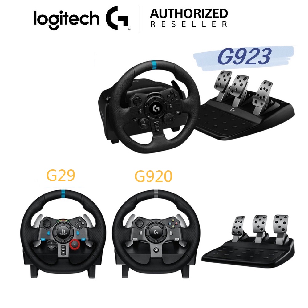 รับประกัน 2 ปี Logitech G29 / G923 /G920 Gaming Racing Wheel Steering ...