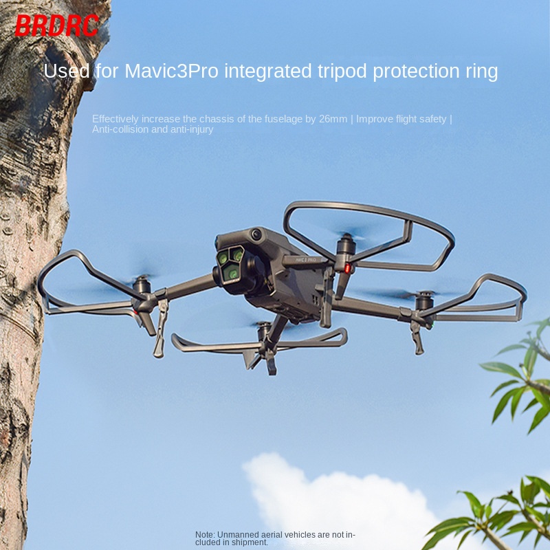 Brdrc แหวนป้องกันใบพัด ป้องกันการชน สําหรับ DJI MAVIC 3 Pro | Shopee ...