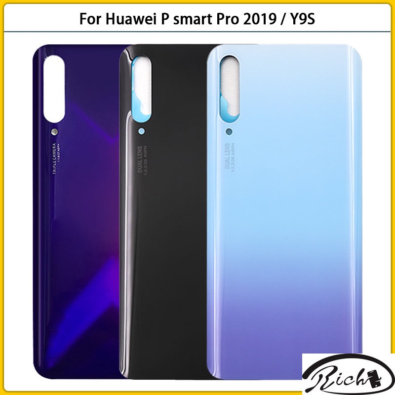 ใหม่ ฝาครอบแบตเตอรี่ 3D แบบเปลี่ยน สําหรับ Huawei Y9S P Smart Pro 2019 ...