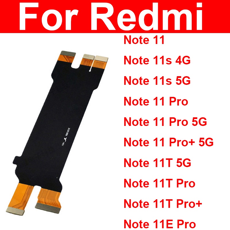 สายแพเมนบอร์ดหน้าจอ LCD สําหรับ Xiaomi Redmi Note 11 11S 11E 11 Pro ...