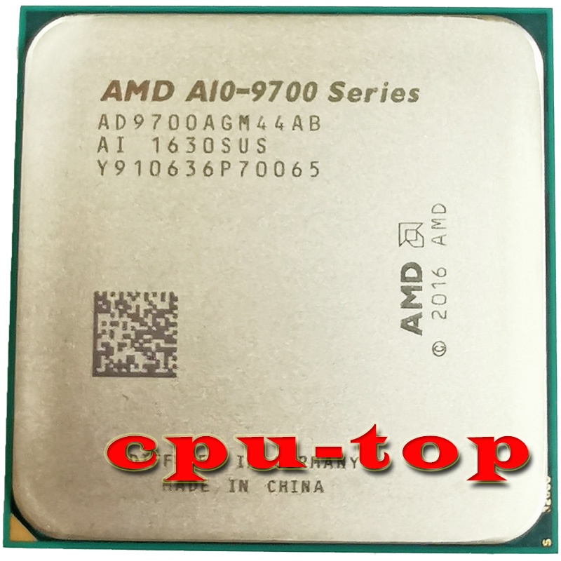 ซ็อกเก็ตโปรเซสเซอร์ CPU AMD A10-Series A10-9700 A10 9700 3.5 GHz Quad-Core AD9700AGM44AB AM4 NO ...