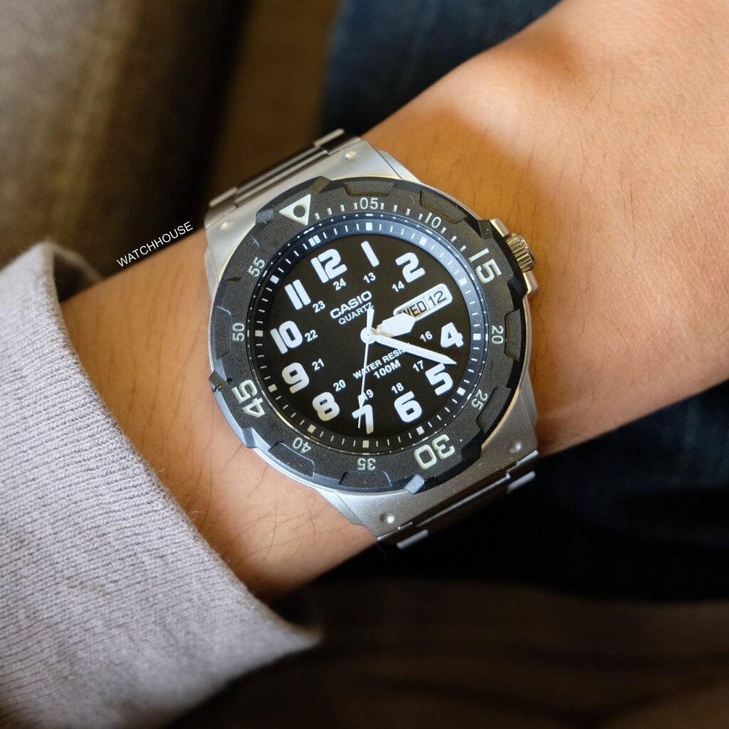 นาฬิกาผู้ชาย Casio รุ่น MRW-200HD-1B คาสิโอ | Shopee Thailand