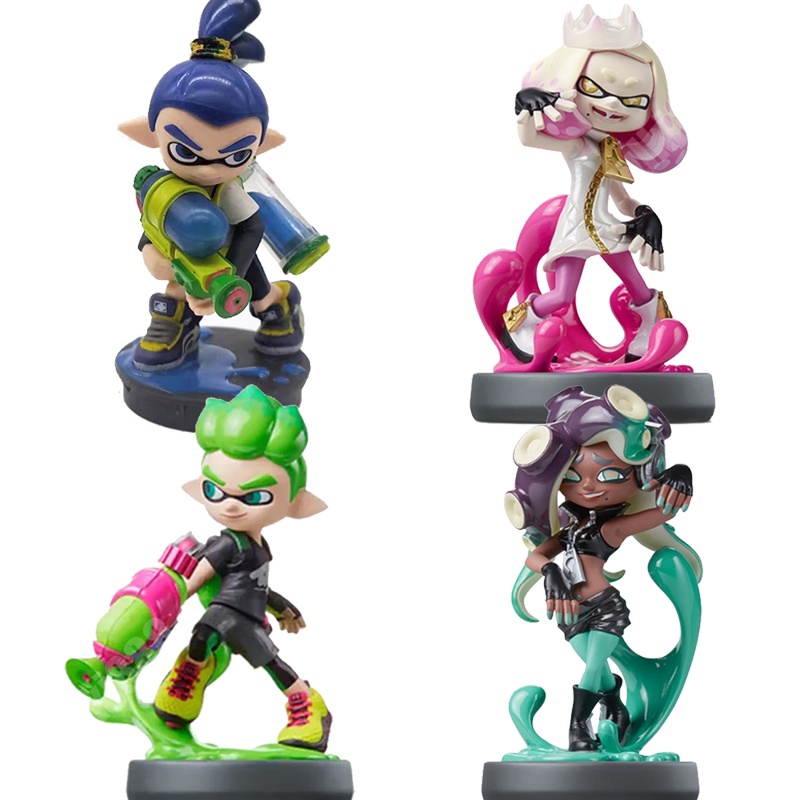 Splatoon 2 Nintendo Anime Rider switch Game Action Figure amiibo 12 ซม. ...