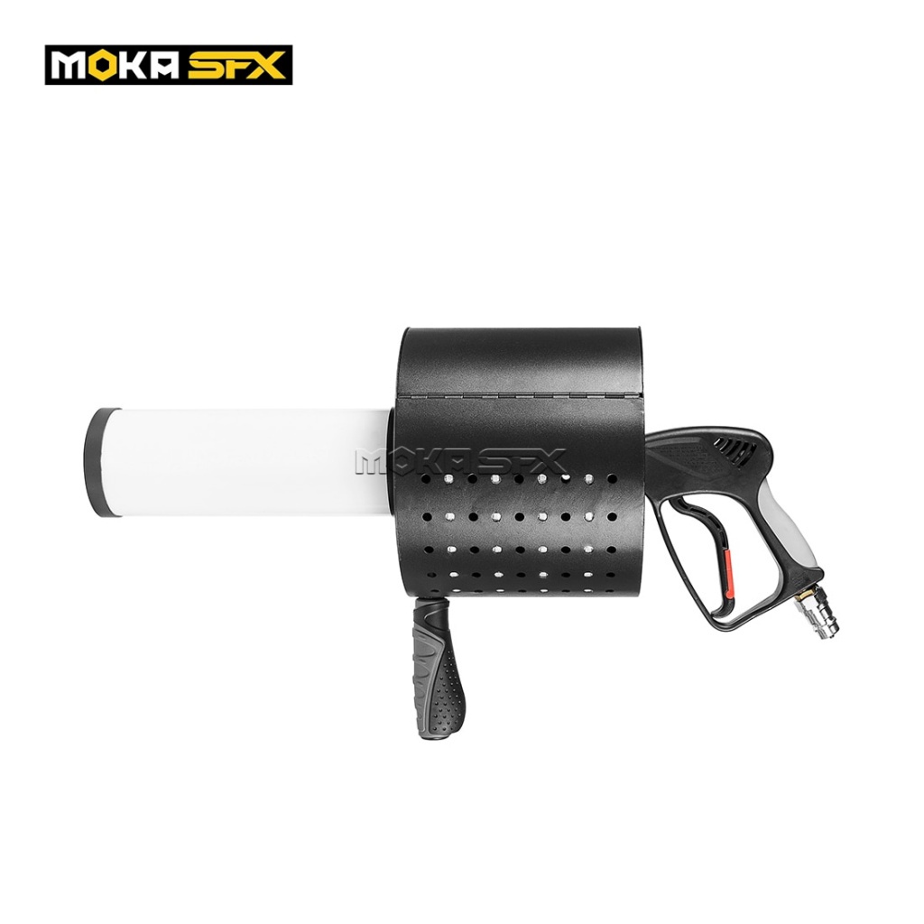 LED CO2 Jet Party Confetti Gun Colors CO2 Confetti Launcher Cannon FX ...