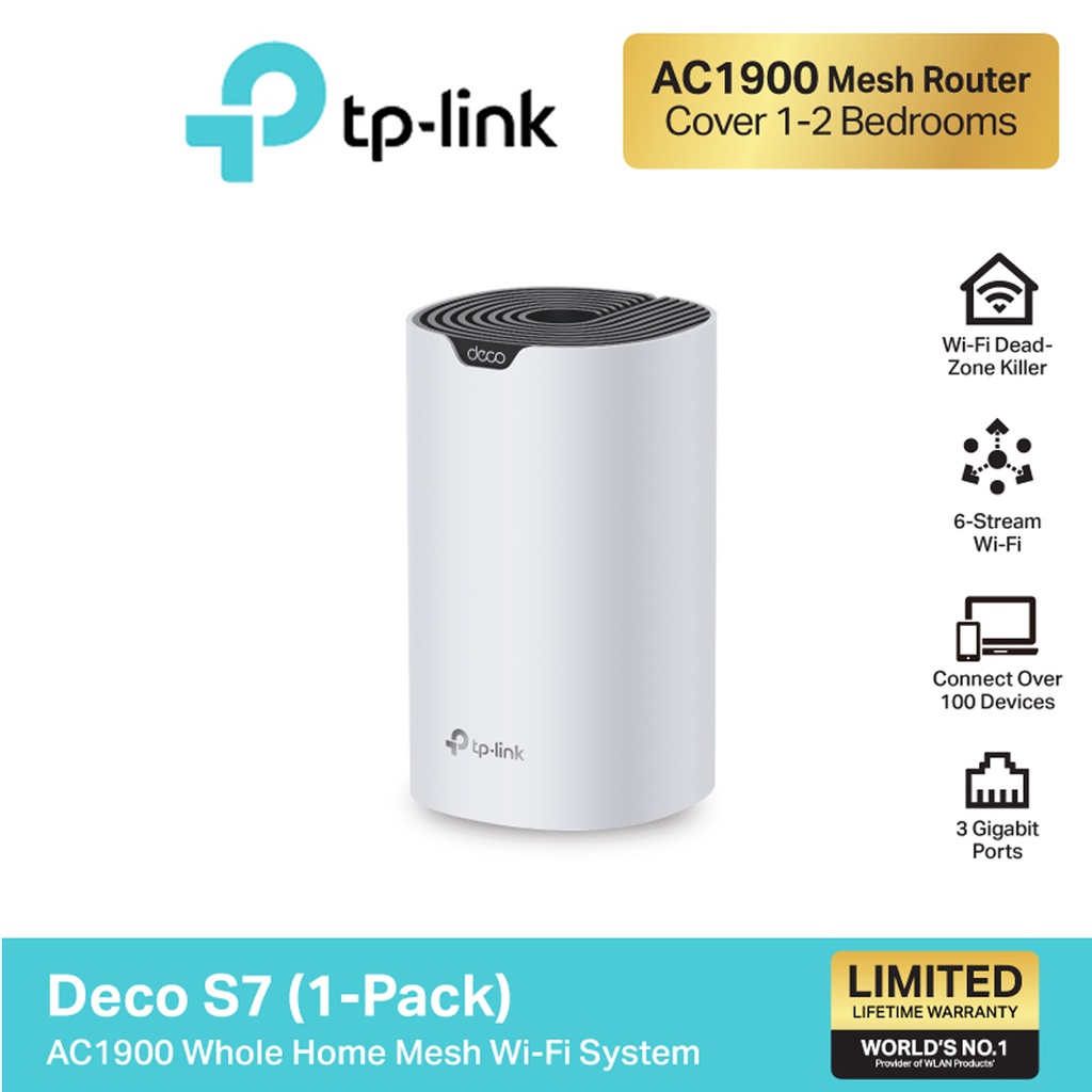 TP-Link Deco S7 AC1900 Whole Home Mesh Wi-Fi System สนุกกับการดูซี่รี ...