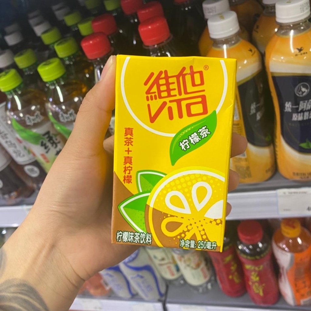 ชามะนาว ViTa lemon tea เปรี้ยวๆหวานๆอร่อยสดชื่น | Shopee Thailand