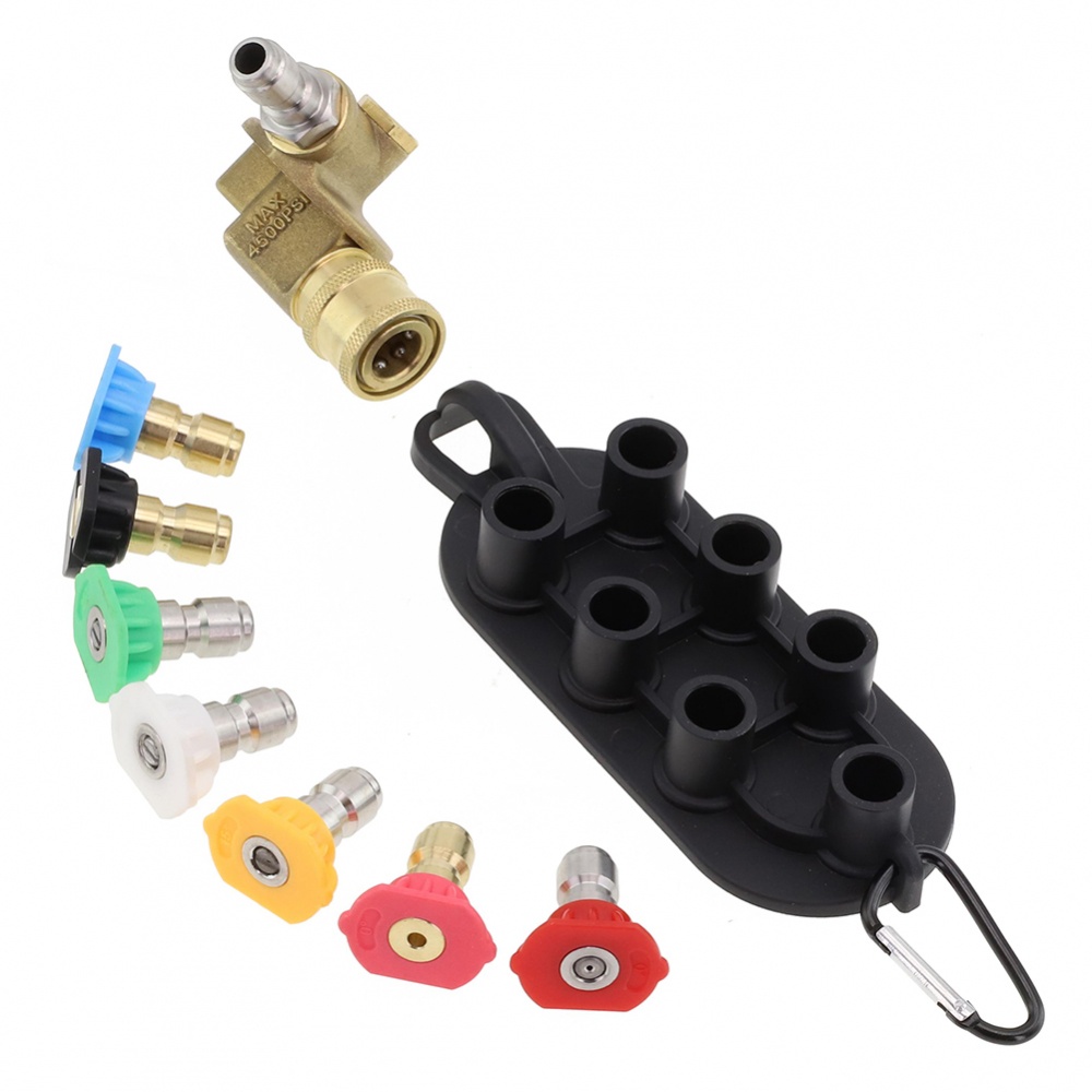 【COLORFUL】Spray Nozzles 1/4\" Quick Connect Plug 7Pcs Spray Nozzles ...
