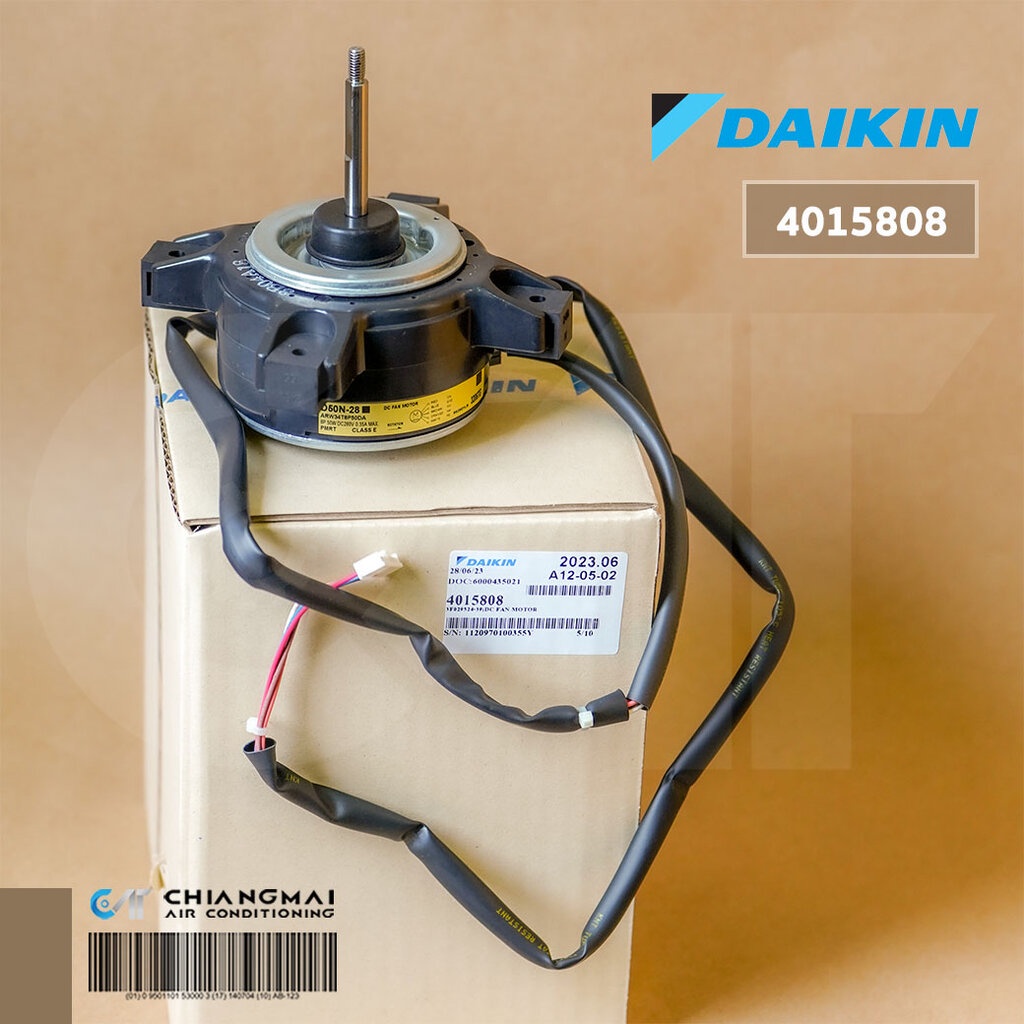 4015808 มอเตอร์แอร์ Daikin มอเตอร์แอร์ไดกิ้น มอเตอร์คอยล์ร้อน รุ่น ...