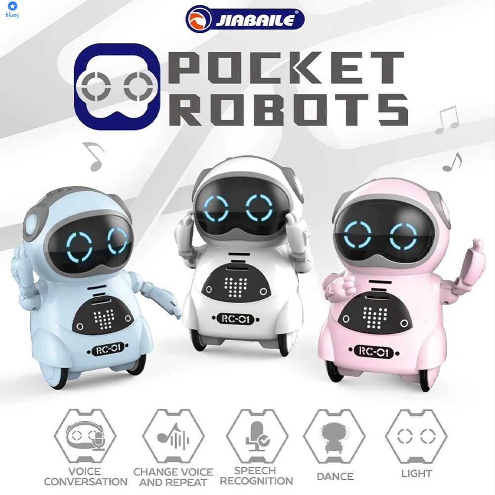 939a Pocket Rc Robot Talking Interactive Dialogue Voice Recognition ...