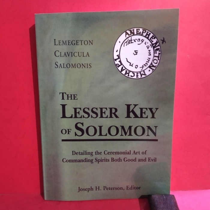 THE LESSER KEY OF SOLOMON GOETIA | Shopee Thailand
