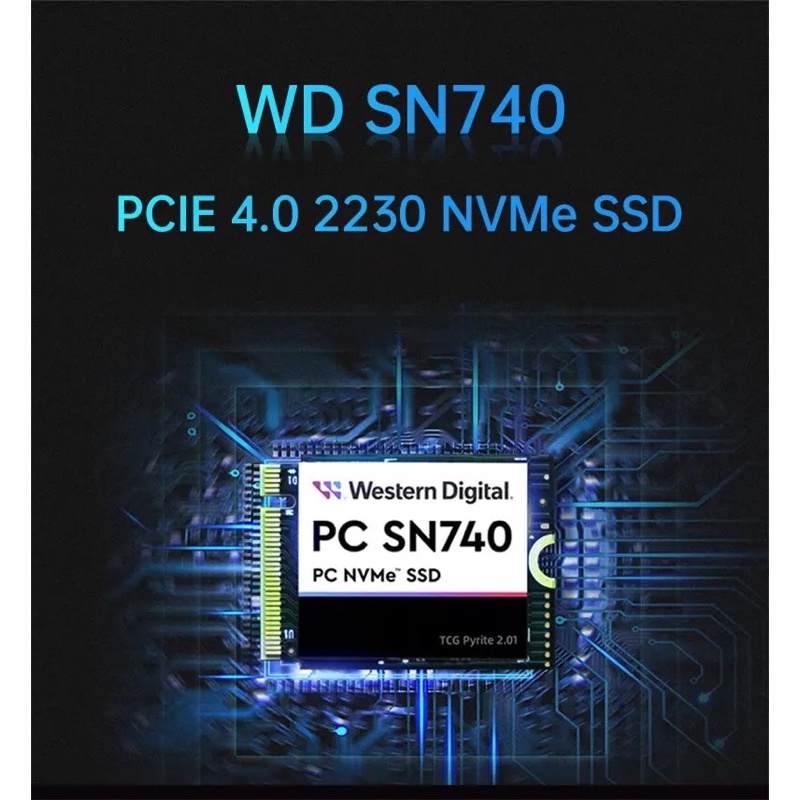 Western Digital WD SN740 2TB SSD M.2 2230 Gen4 PCIe 4.0 X4 NVMe Solid ...