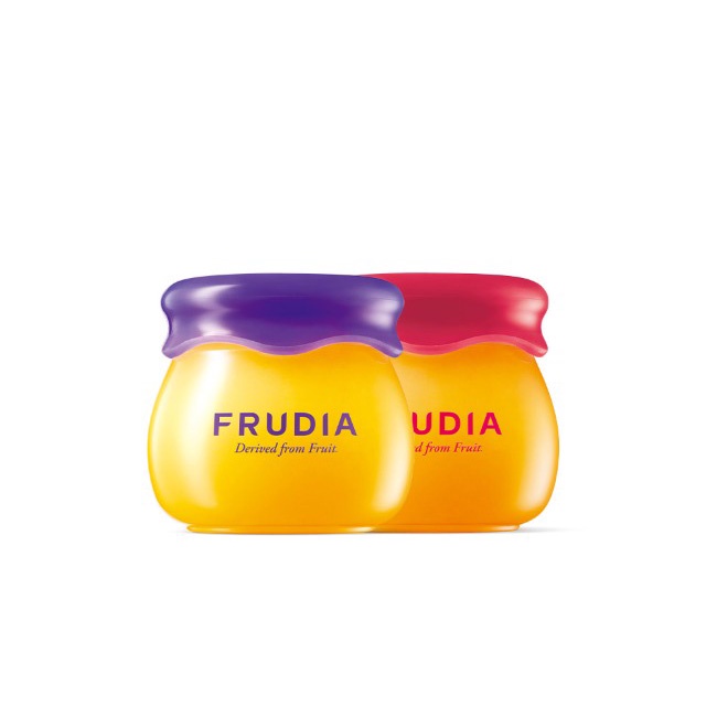 FRUDIA Blueberry Hydrating Honey Lip Balm /Pomegranate Honey 3 in 1 Lip ...