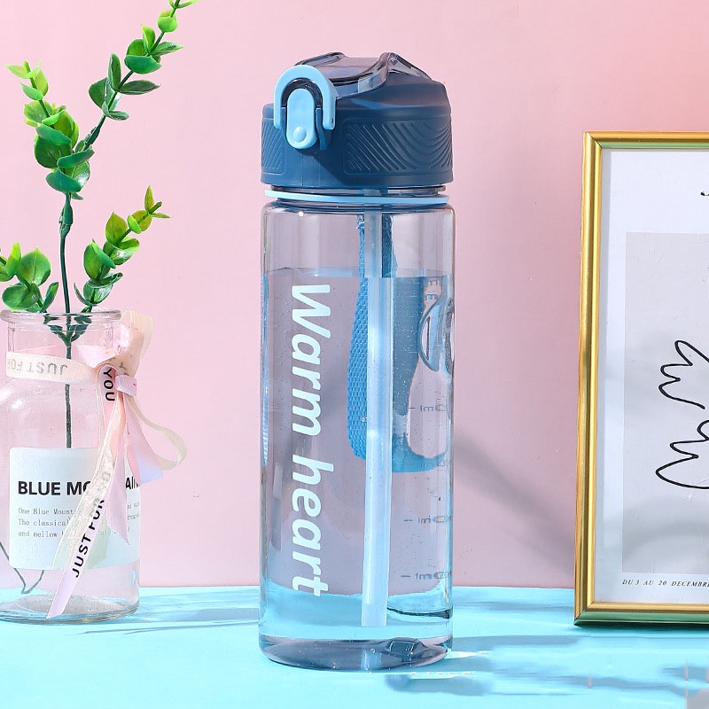 ขวดน้ำเด็กพกพา ปลอดภัยกระติกน้ำเล็กไปโรงเรียน ขวดน้ำน่ารักๆ water bottle kids 580ml/720ml ...