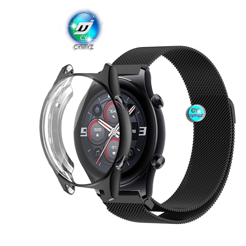เคสนาฬิกาข้อมือ โลหะ พร้อมสายคล้อง สําหรับ HONOR Watch GS 3 GS3 GS3i GS ...