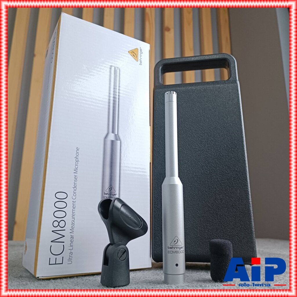 BEHRINGER ECM8000 ไมค์RTA ไมโครโฟน ECM 8000 ECM-8000 ไมค์ใช้งานในระบบ ...