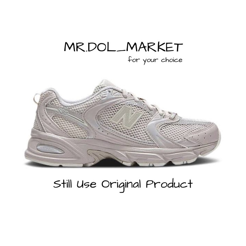 ของแท้ 100% New Balance 530 MR530AA1 White Beige Sneakers | Shopee Thailand